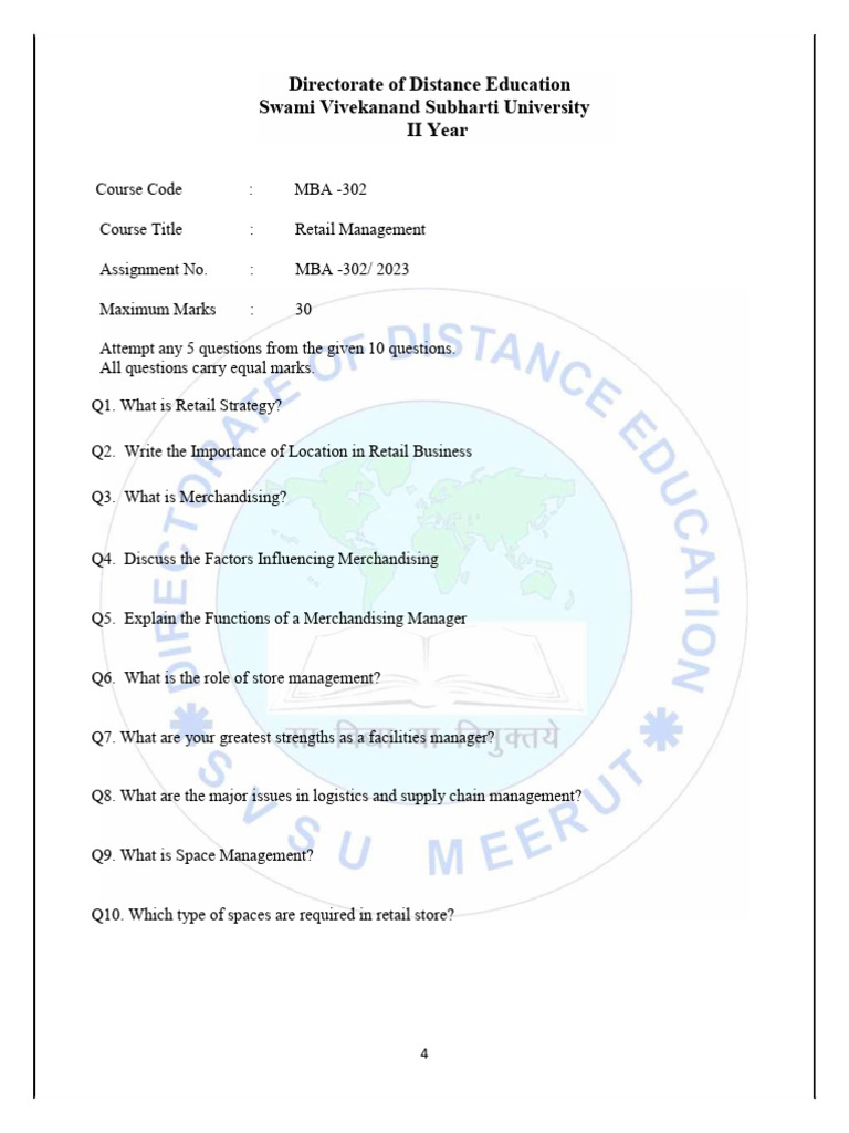 Retail Management | PDF