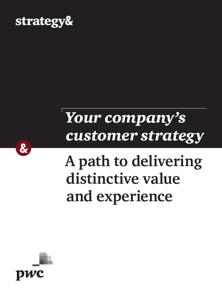 Your Companys Customer Strategy | PDF | Strategic Management | Market ...