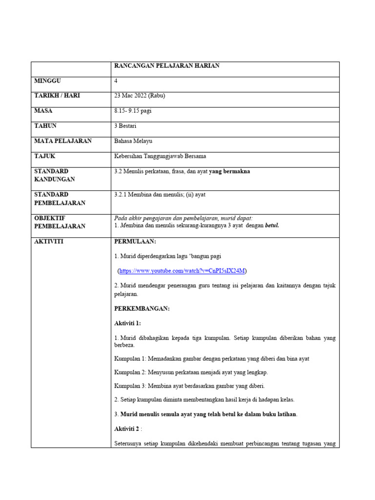 CTH RPH Terbeza | PDF