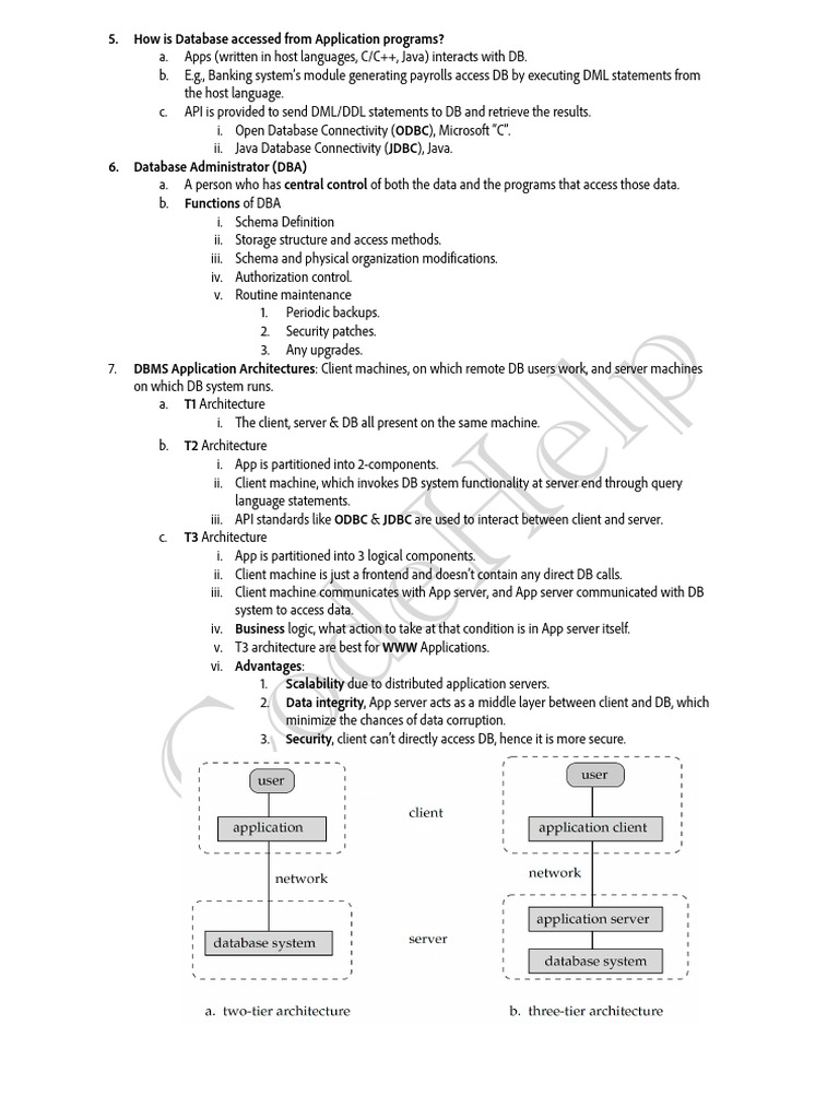 DBMS Full Notes | PDF | Databases | No Sql DBMS Full Notes | PDF | Databases | No Sql