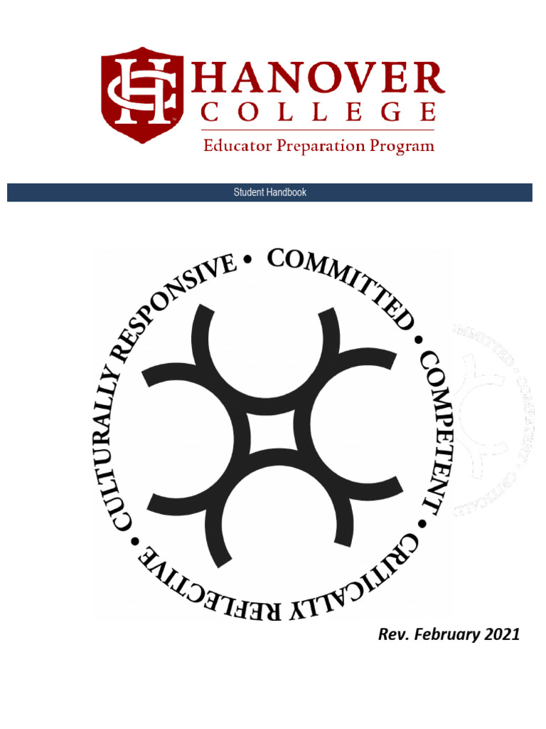 Program Handbook 2020-2021 Rev.2.2021 | PDF | Teachers | University And ...