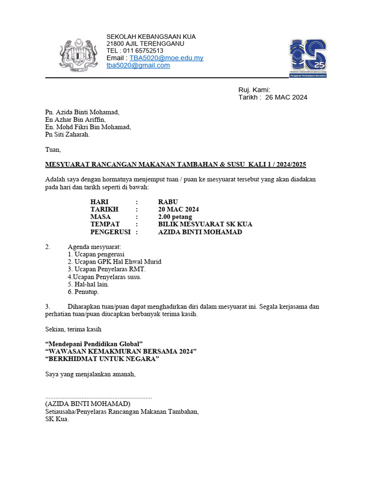 MINIT 1 RMT 2024 | PDF