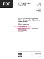 Iso 129 1 | PDF | International Organization For Standardization | Engineering Tolerance
