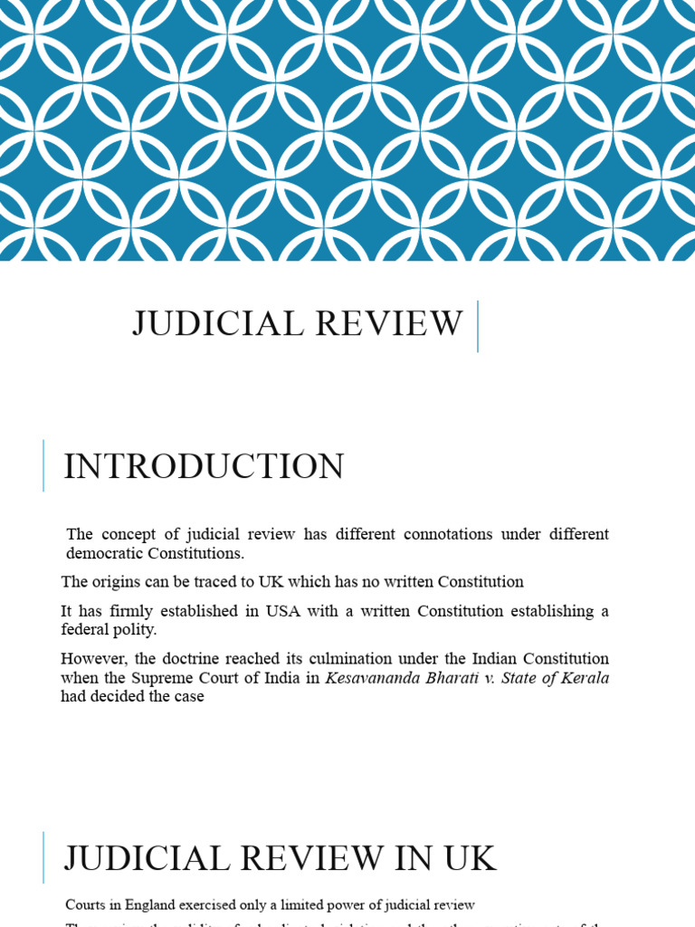 Judicial Review | PDF | Judicial Review | Common Law
