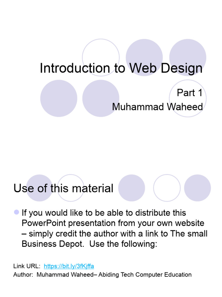 Web Design Lecture 4 Complete Html Pdf Html World Wide Web