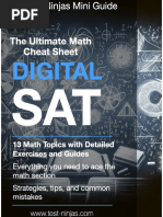 1600.io Digital SAT Math Orange Book Volume I & II (J. Ernest Gotta ...