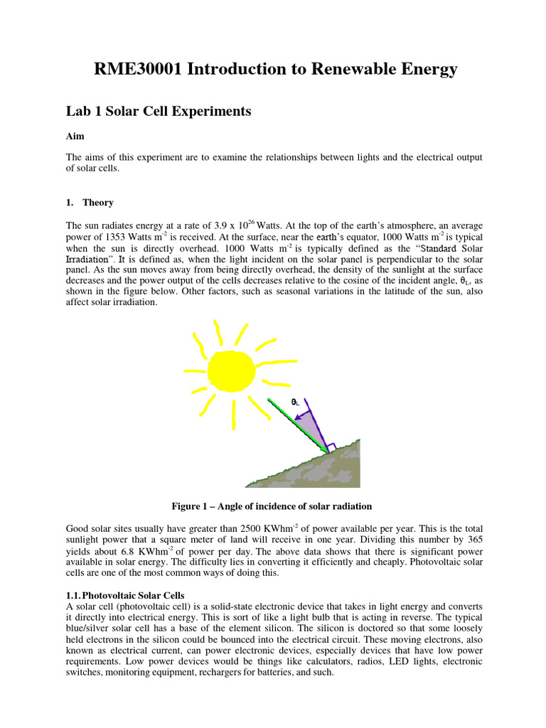 EXP Solar Cell | PDF | Materials | Electronic Engineering