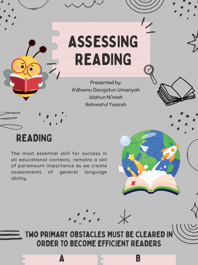 Assessing Reading Presentation New | PDF | Reading Comprehension ...