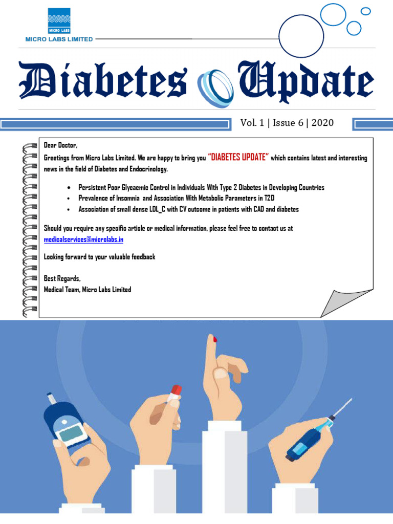Diabetes Update: Glycaemic Control Insights | PDF | Diabetes Management ...
