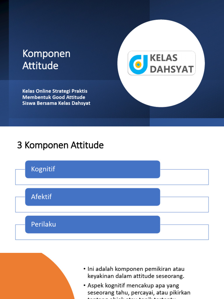 4. Komponen Attitude | PDF