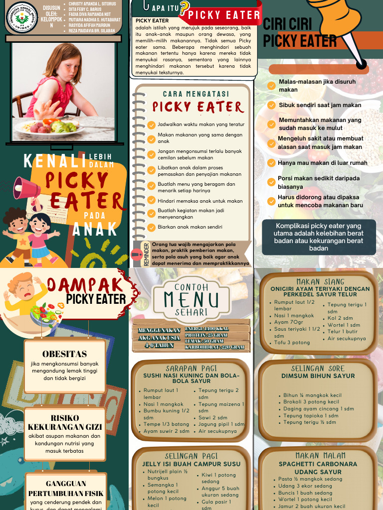 Leaflet Picky Eater - Kelompok N | PDF