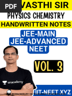 Eajee Notes For Inorganic Chemistry (Om Pandey Sir) | PDF | Hydrogen ...