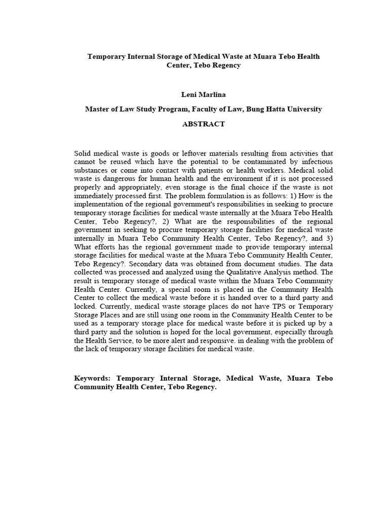 Abstract English Dr. Leni | PDF