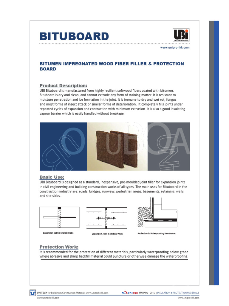 5.bitu Board Filler Board | PDF | Extrusion | Fibers