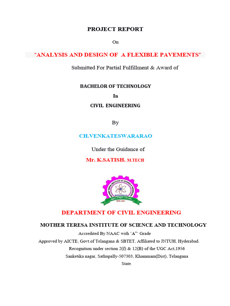 PROJECT REPORT certif | PDF | Engineering | Science