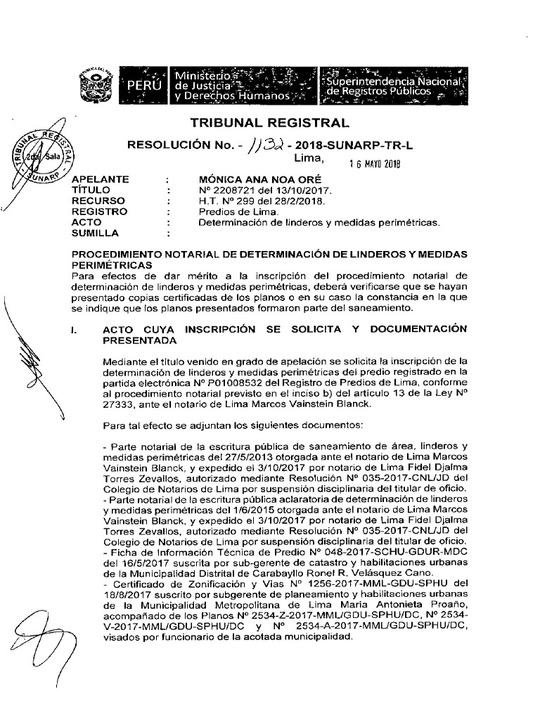 0:" Tribunal Registral:: Súperintendencia Nacional "De Registros Públicos .. | Descargar gratis ...