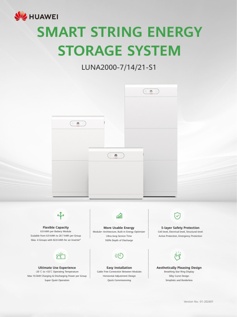 Luna2000-7 14 21-S1 | PDF | Manufactured Goods | Electrical Engineering