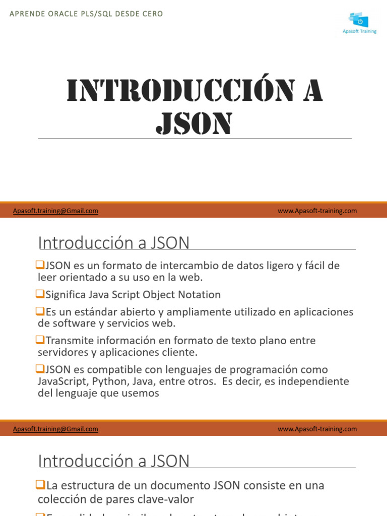 01 Intro Json | PDF | Json | Script Java