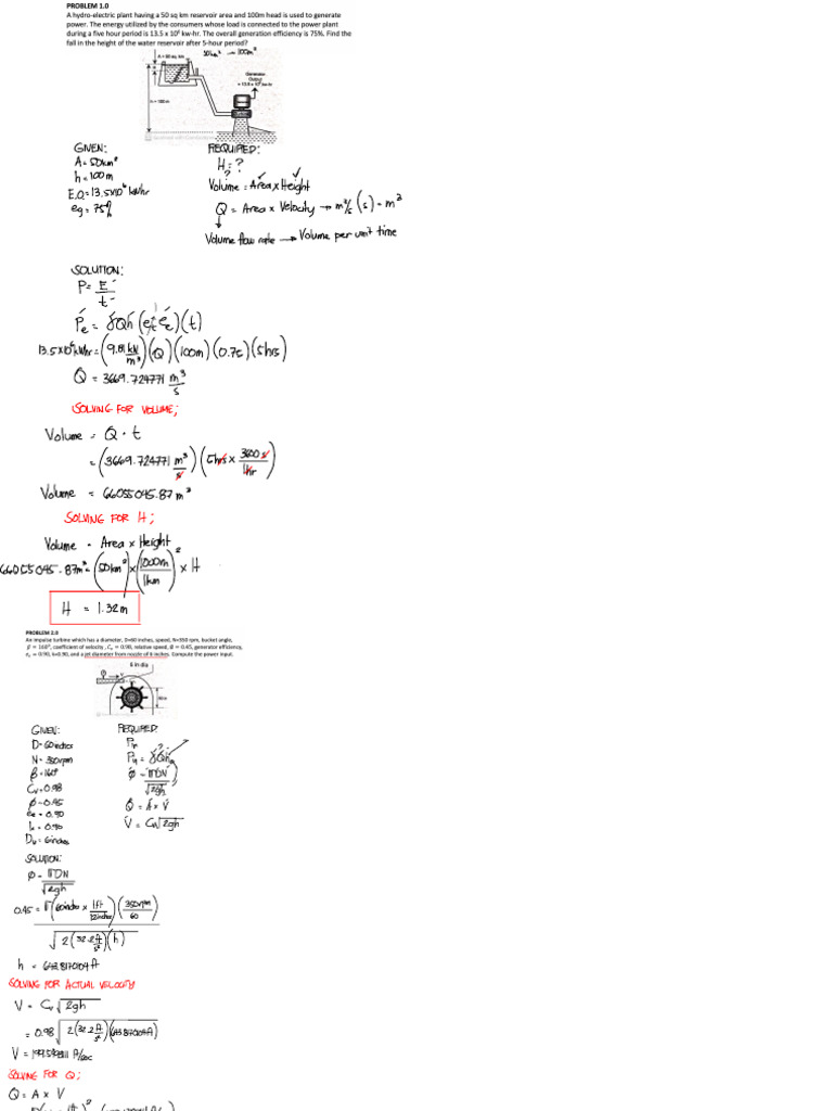 Topic 3 Hydraulics Prob Solving | PDF