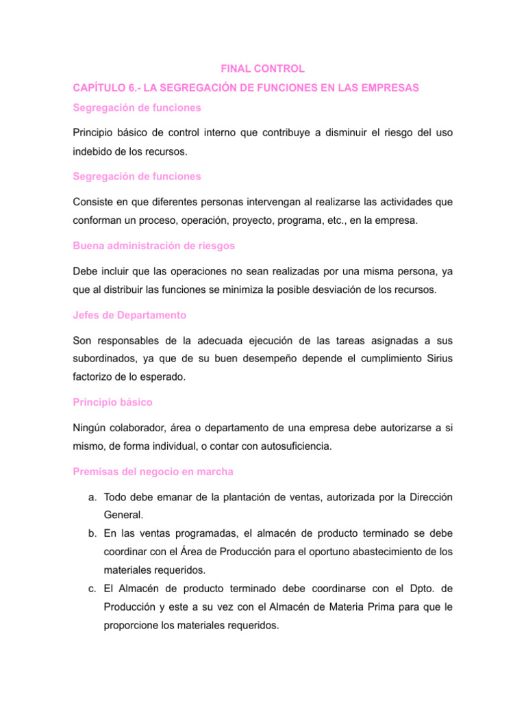 Control Final. | PDF | Cuentas por pagar | Tarjeta de crédito