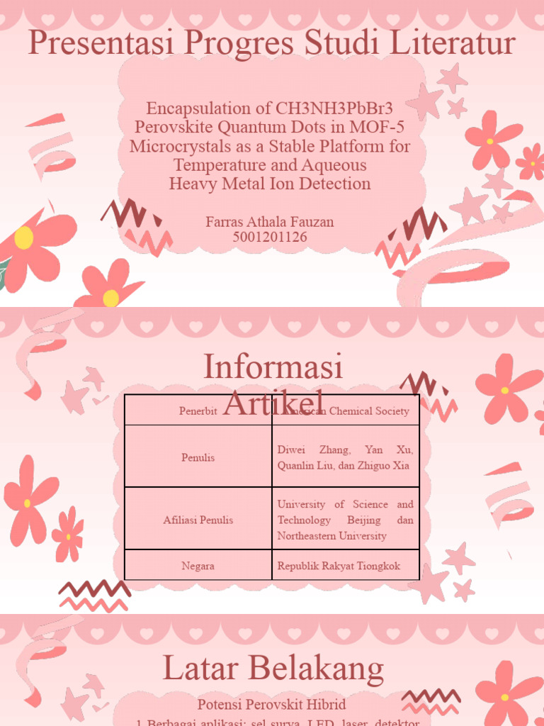 Presentasi Progres Studi Literatur | PDF | Metode & Bahan Ajar ...