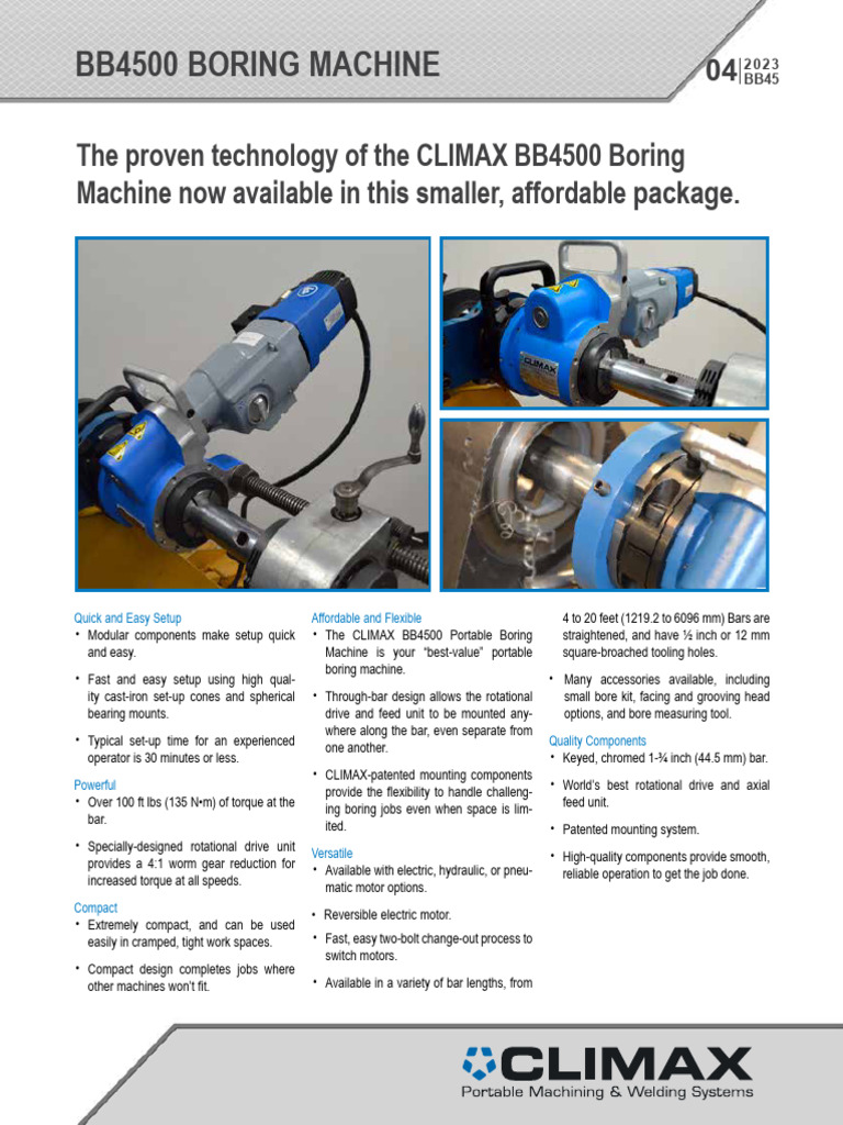 BB45-BB4500-E1 | PDF | Horsepower | Screw