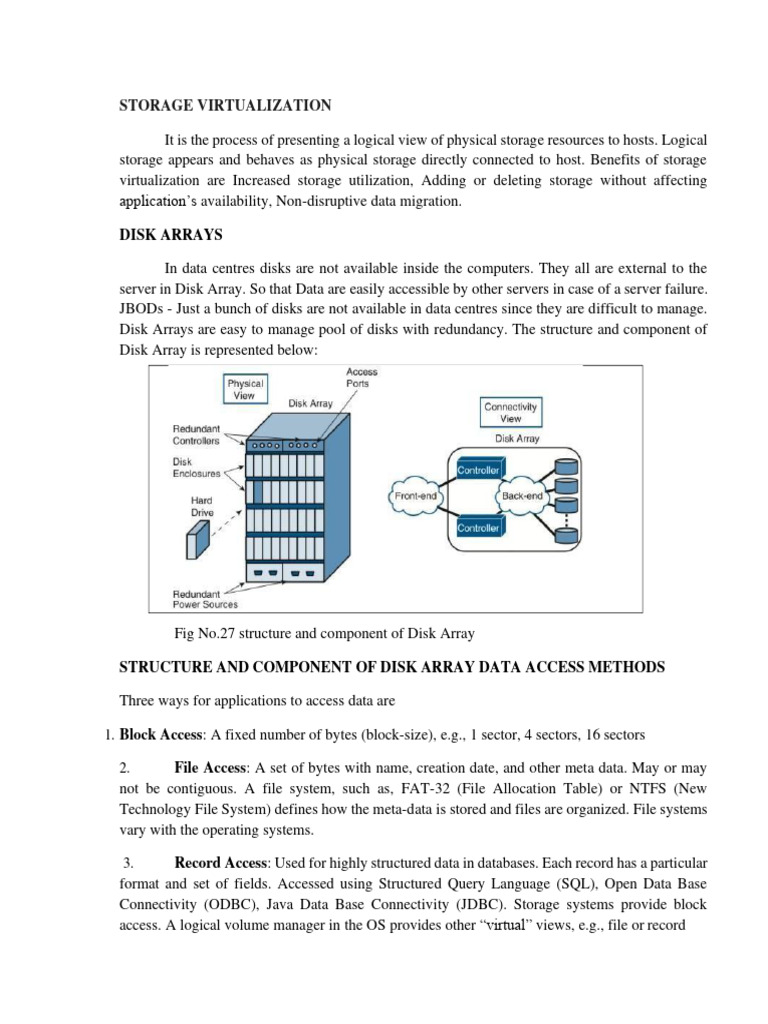 Storage Virtualization | Download Free PDF | File System | Computer Data Storage
