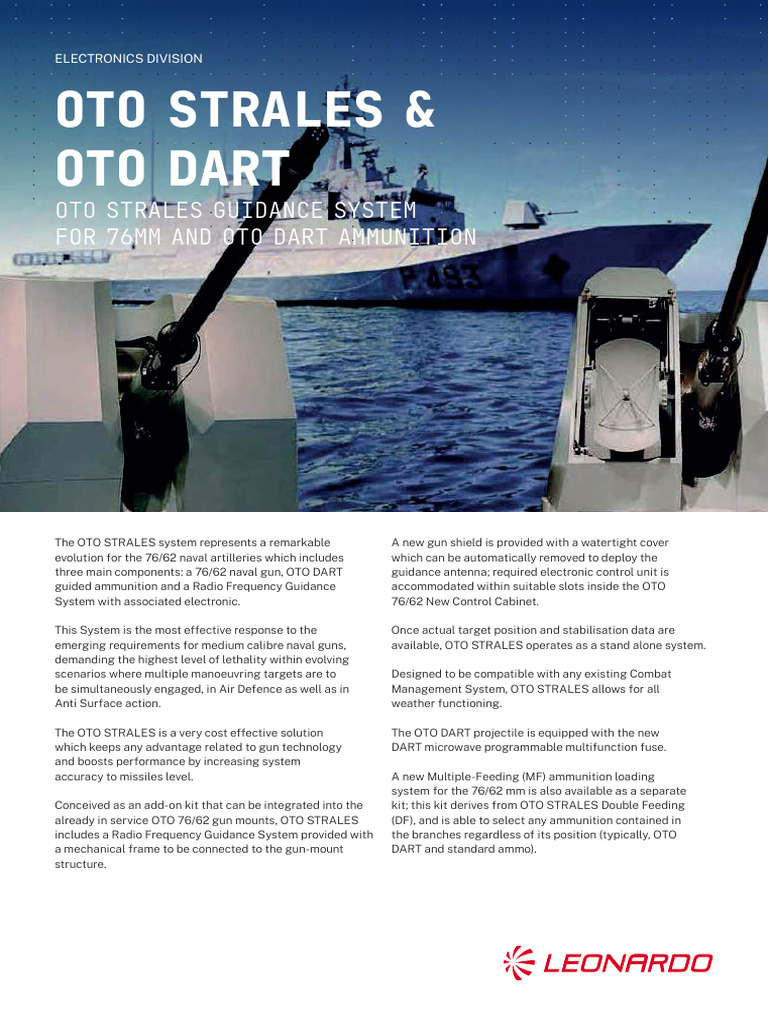 OTO Strales and DART | Download Free PDF | Projectile Weapons | Projectiles