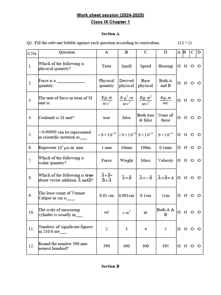 Chapter 1-1 | PDF | Euclidean Vector | Observational Error