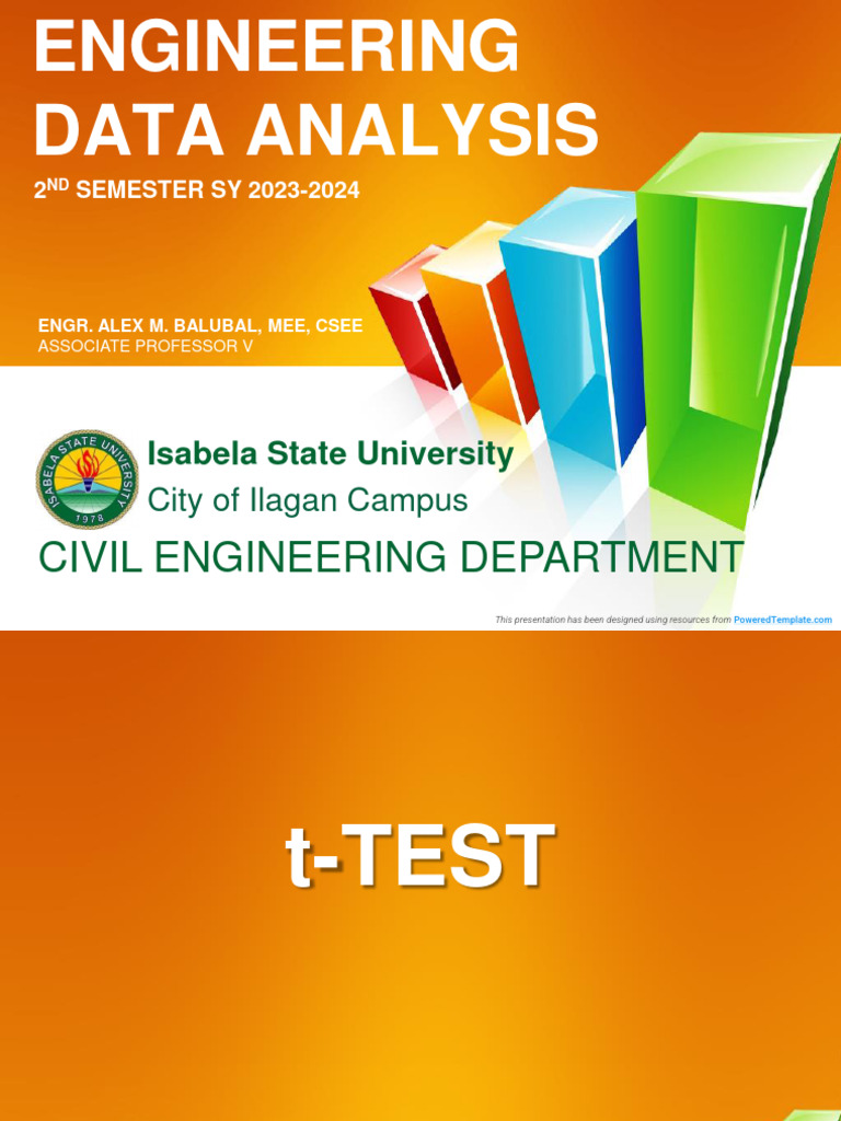 EDA 8 T Test | PDF | Student's T Test | Statistics