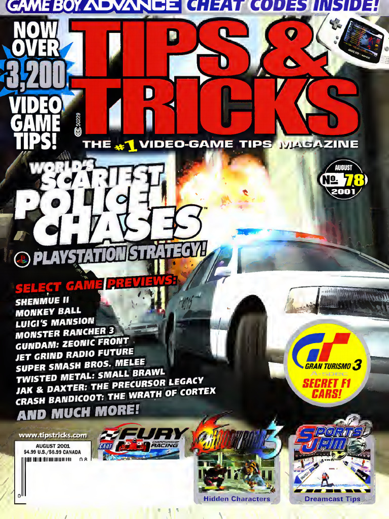 Tips & Tricks Issue 078 (August 2001) | PDF | Video Game Franchises ... Tips & Tricks Issue 078 (August 2001) | PDF | Video Game Franchises ...