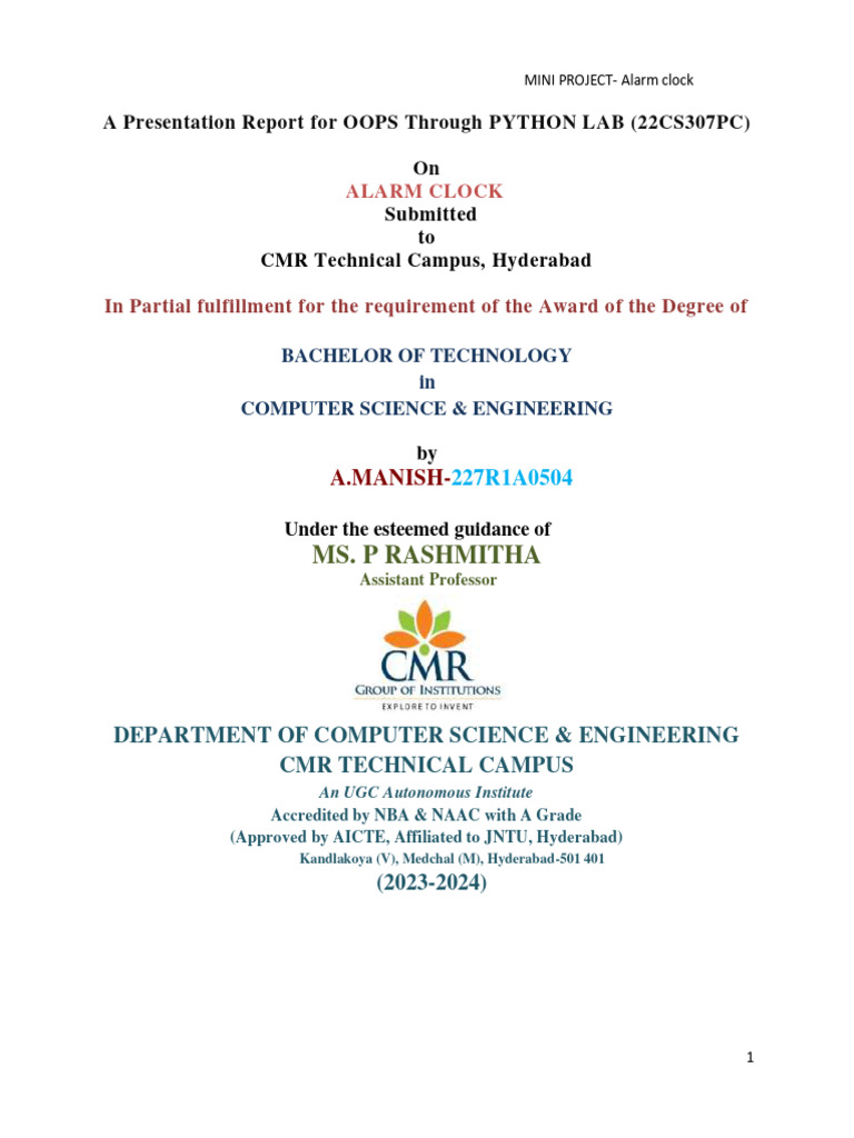 Python Batch 3 Report | Download Free PDF | Operating System | Graphical User Interfaces