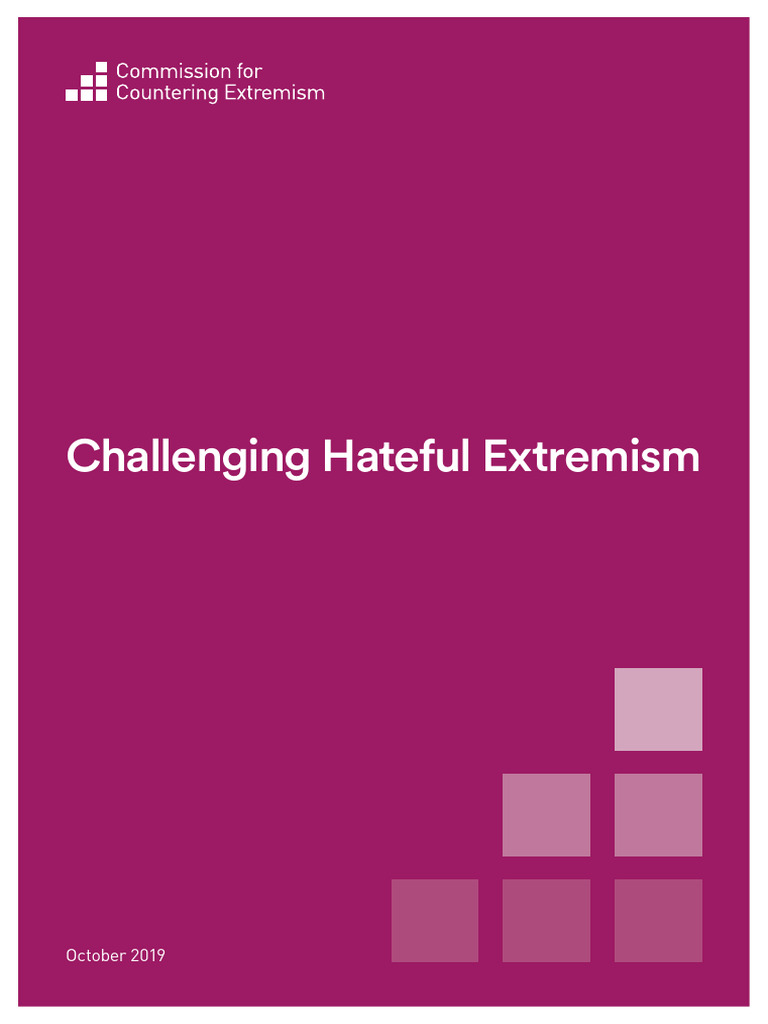Challenging Hateful Extremism | PDF | Extremism | Hatred