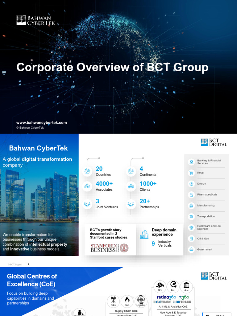 BCT Digital - rt360 Suite Overview | PDF | Regulatory Compliance ...