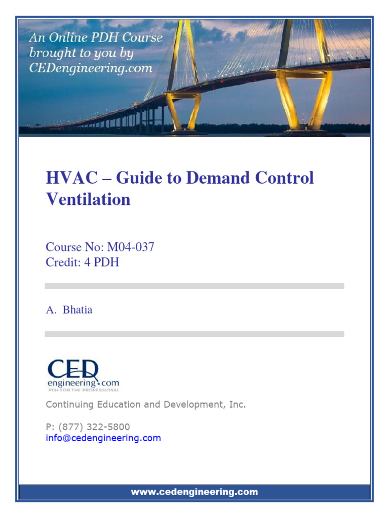 HVAC Demand Control Ventilation Guide | PDF | Ventilation (Architecture ...