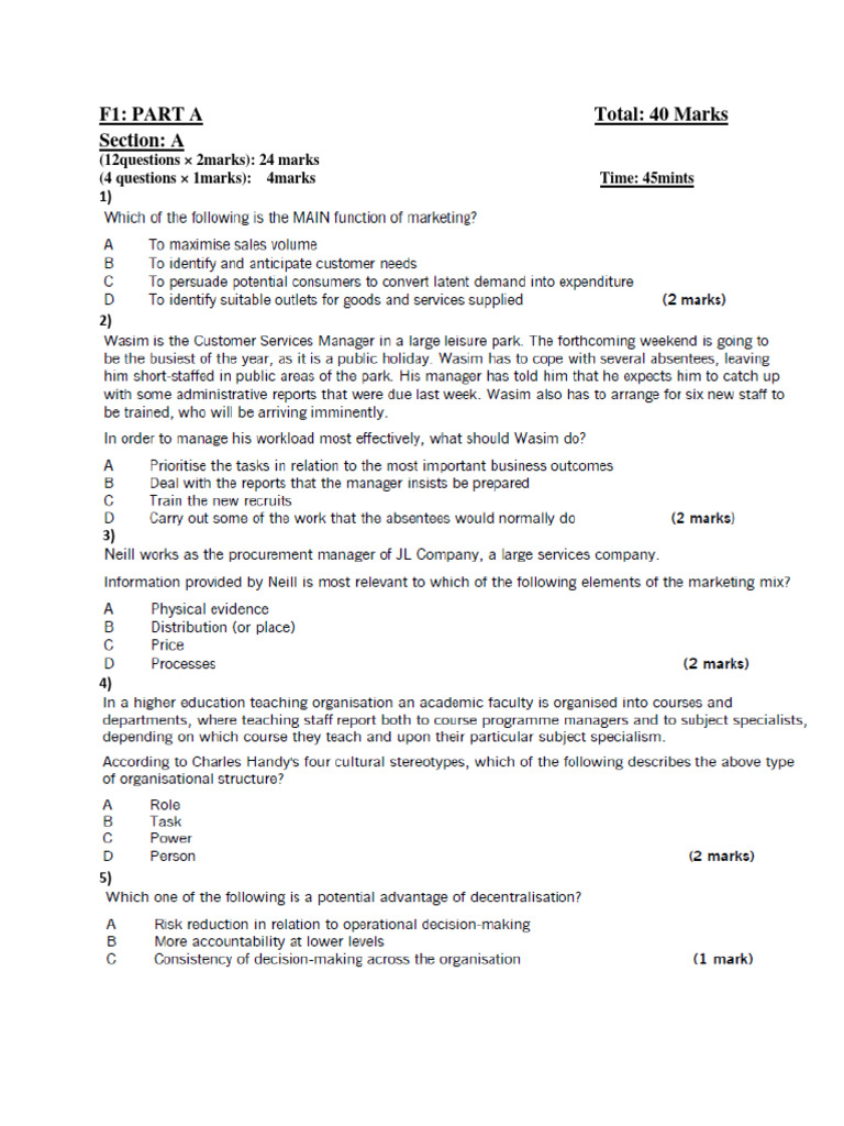 F1 PartB Q | PDF