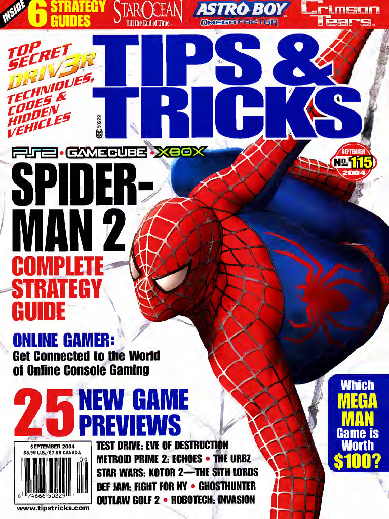 Tips & Tricks Issue 115 (September 2004) | PDF | Video Game Hardware | Video Game Gameplay