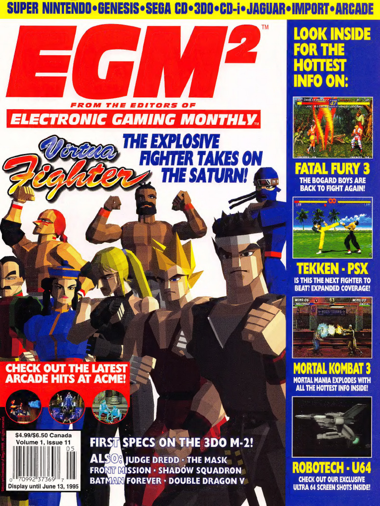 EGM2 Issue 11 (May 1995) | PDF | Gaming