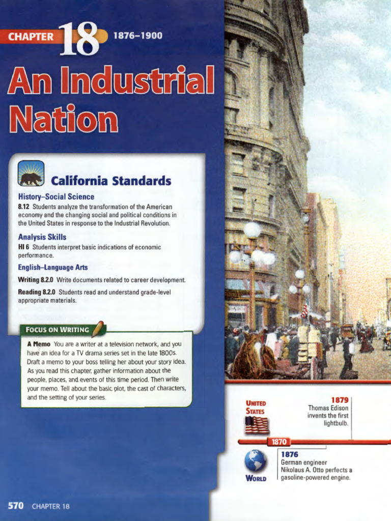 8us-Unit 6 - Chapter 18 - Industrial Nation | PDF | American Federation ...