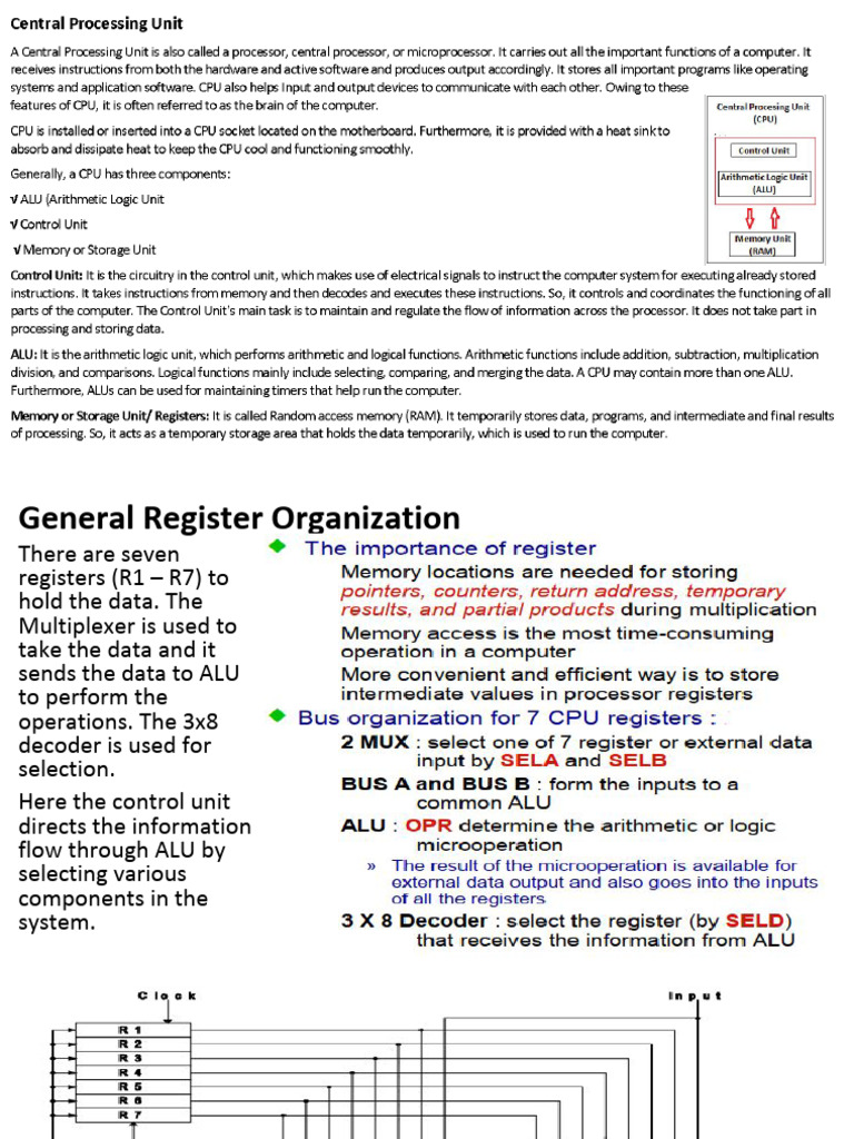 4 | PDF | Computer Architecture | Central Processing Unit