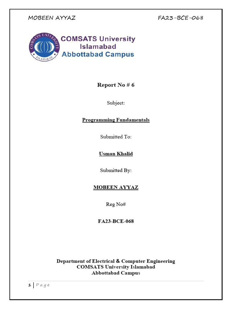 Lab 5 Umar | PDF | Namespace | Software Development