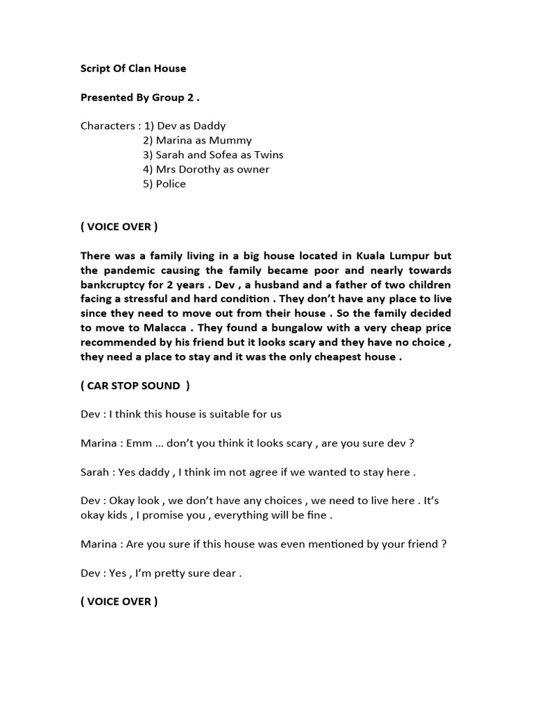 English Audio Drama Dialogue | PDF | Language Arts & Discipline | Art