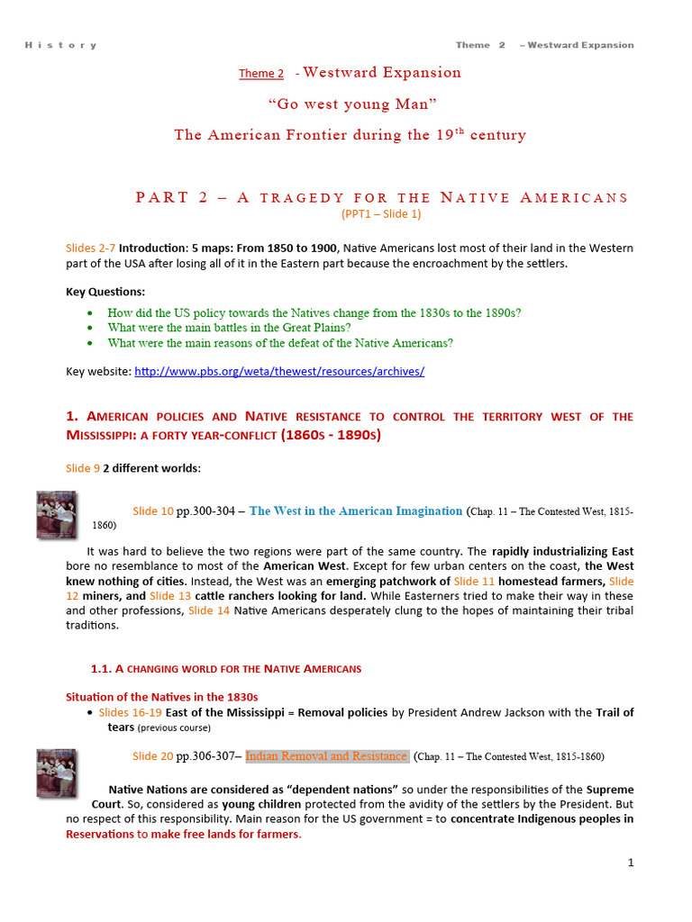 COURSE - A Tragedy for the Native Americans | Download Free PDF ...