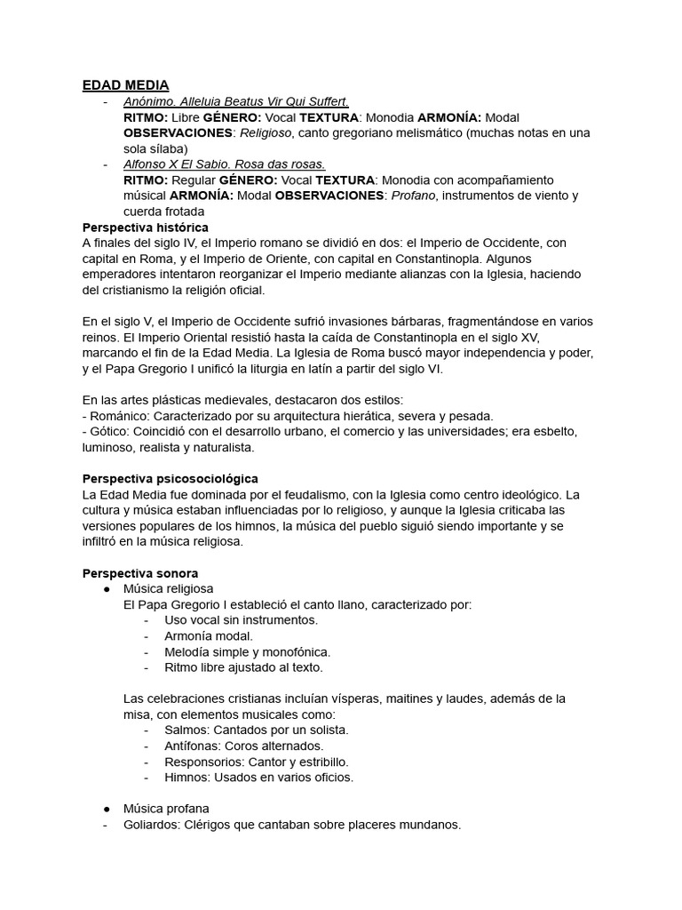Audiciones Conocimiento Musical | PDF | Periodo Clásico (Música) | Sonata