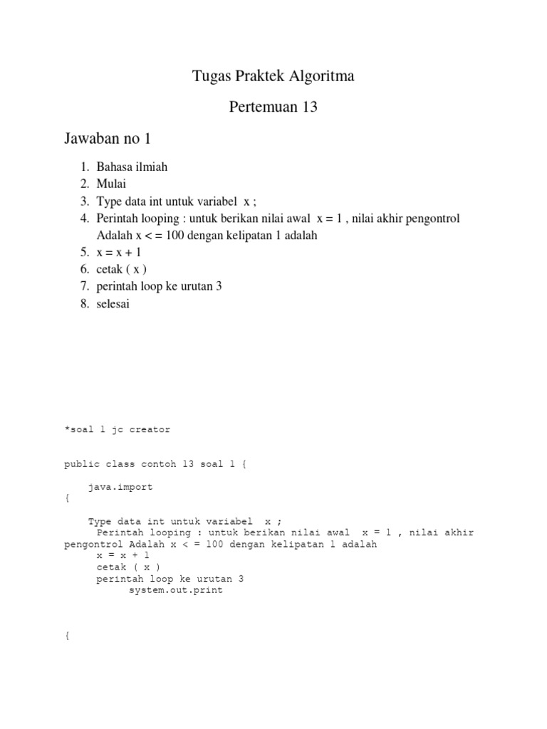 Makalah Algoritma Dan Pemrograman | PDF | Komputer | Teknologi & Rekayasa