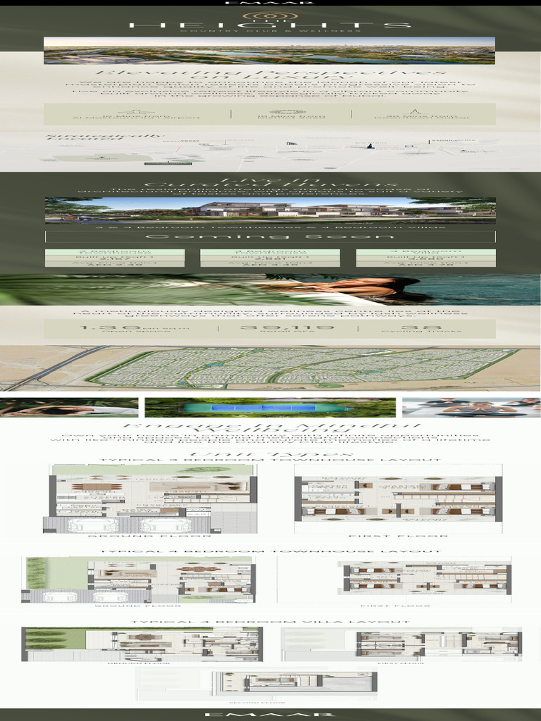 The Heights Destination One Pager | PDF | Dubai