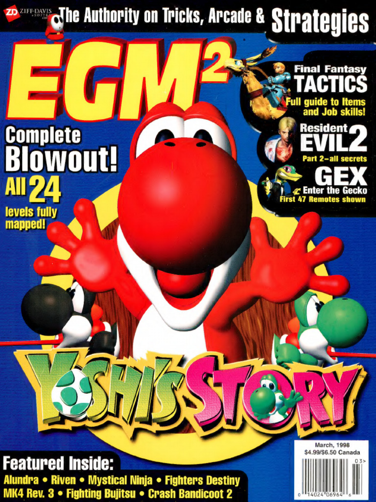 EGM2 Issue 45 (March 1998) | PDF | Gaming