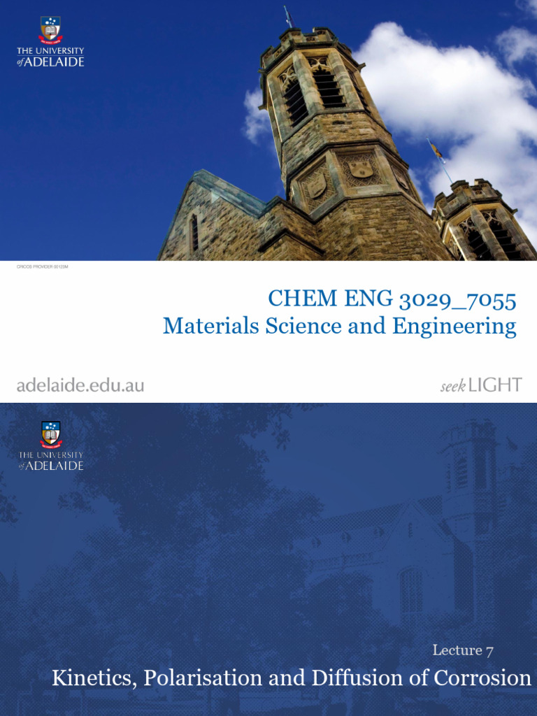 (CHEM ENG 3029 - 7055) Lecture 7.3 - Slides (2024) | Download Free PDF ...