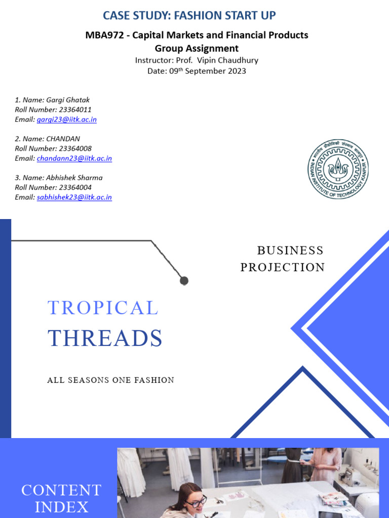 Case Study - Group Assignment - MBA 972 | PDF | Risk | Valuation (Finance)