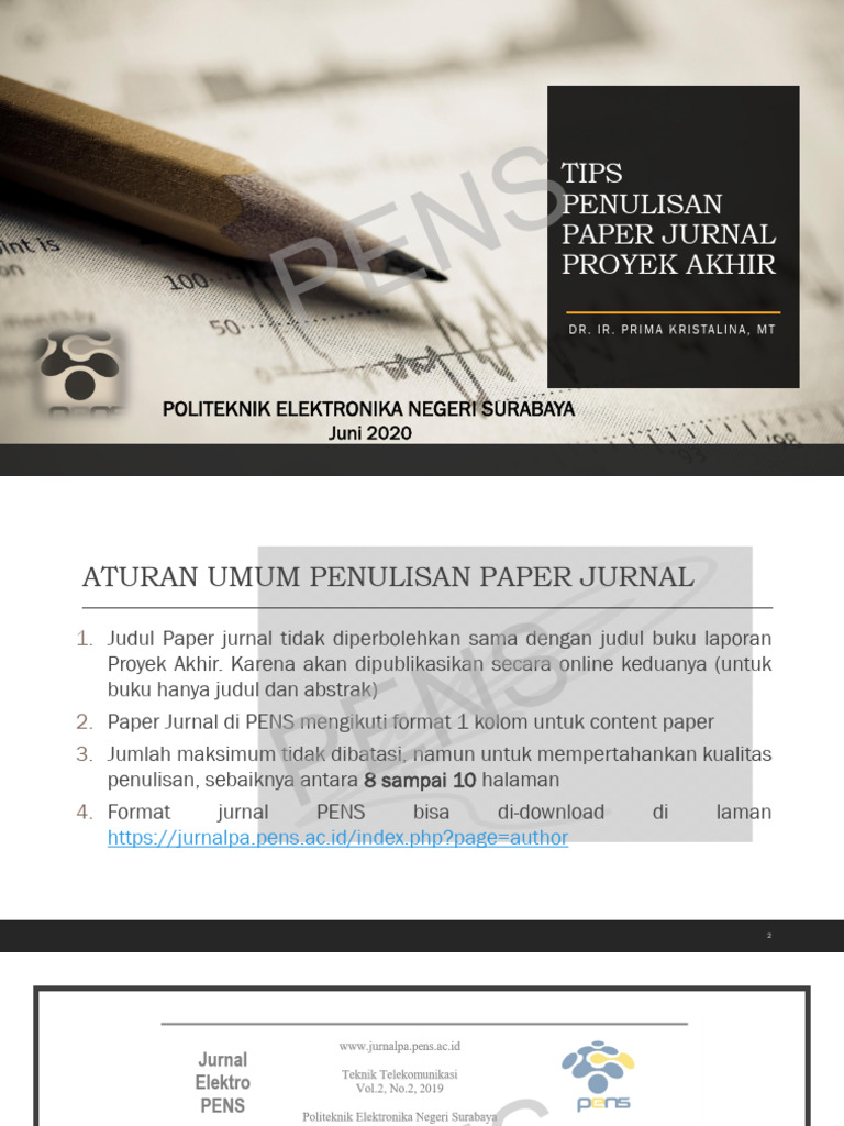 Tips - Penulisan - Paper - Jurnal | PDF